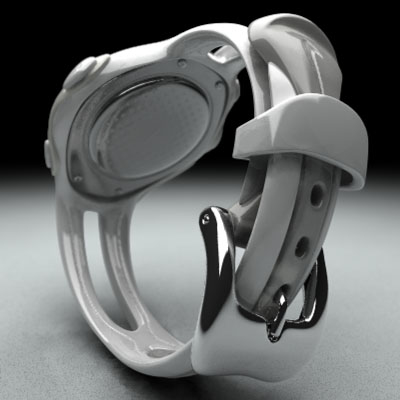 watch wristwatch 3d model
