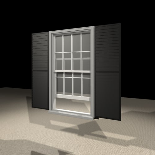 3d model 3052 window