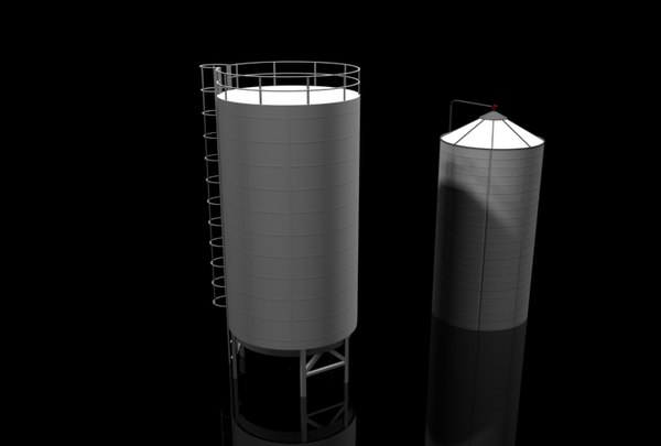 modelo 3d silo.max - TurboSquid 258242