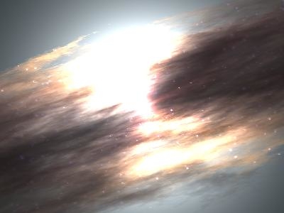 free galactic nebula 3d model