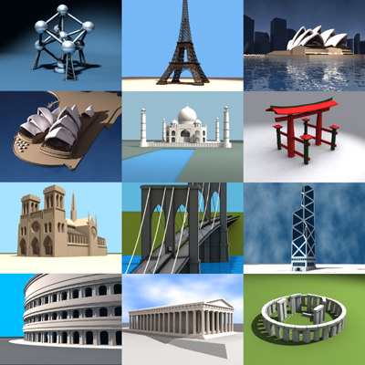 landmark tower bridge 3d model