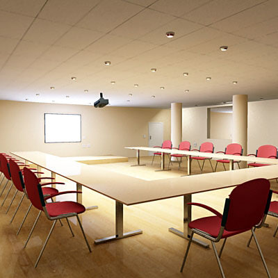 3d model multimedia room