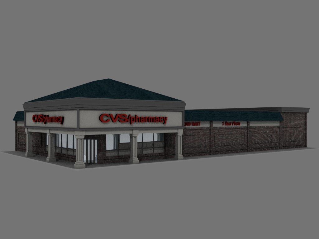 3d cvs model