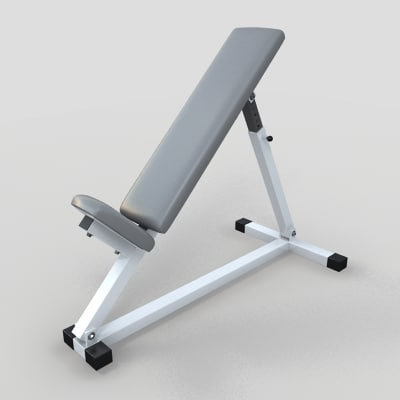 gym equipment machine weight 3d model