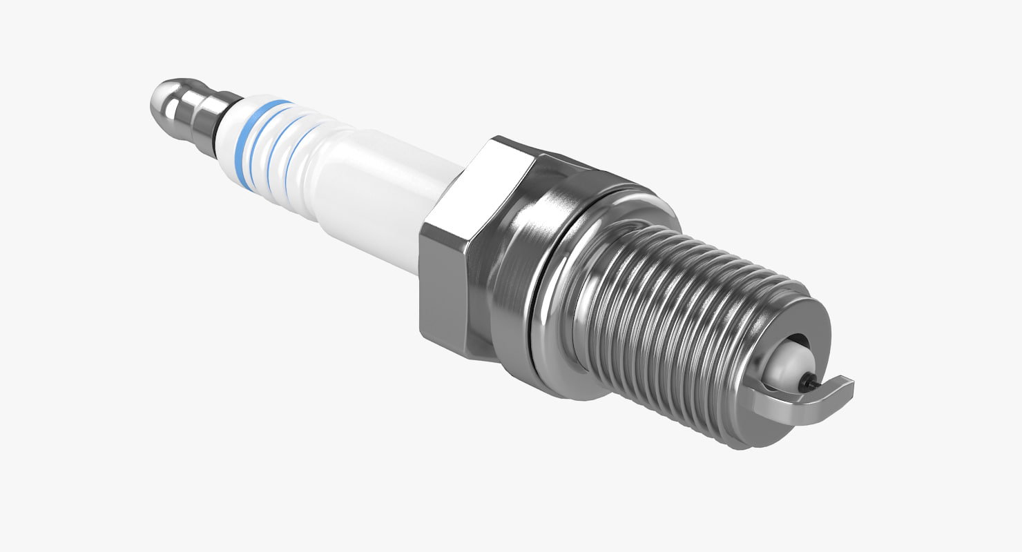 3d model spark plug