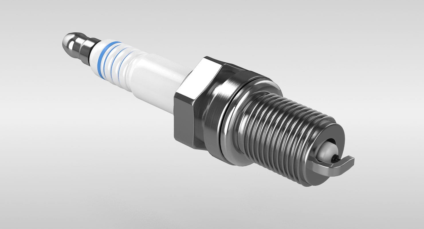 3d model spark plug