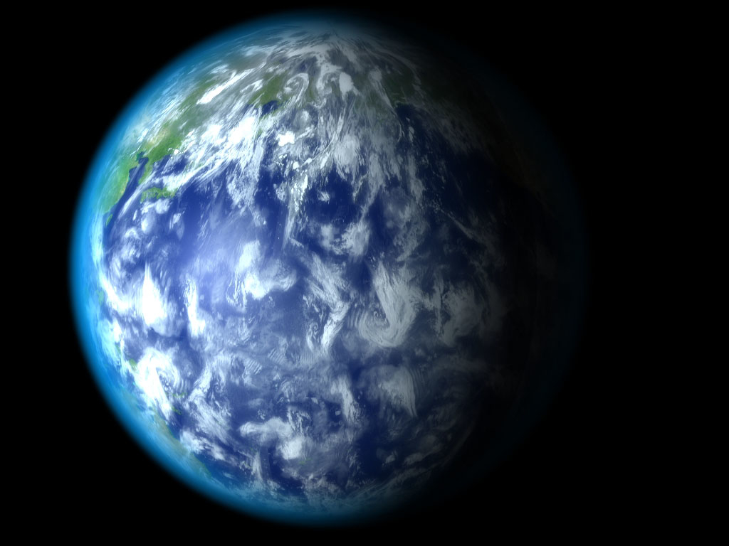 3d earth surface model