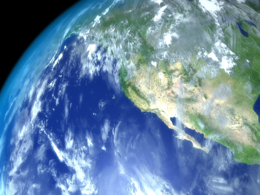 3d earth surface model