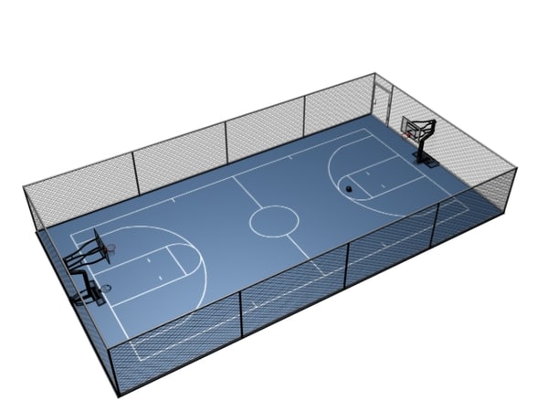 maya basketball goal