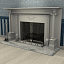 3ds max fireplace place