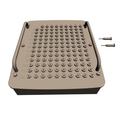 3d breakout box model