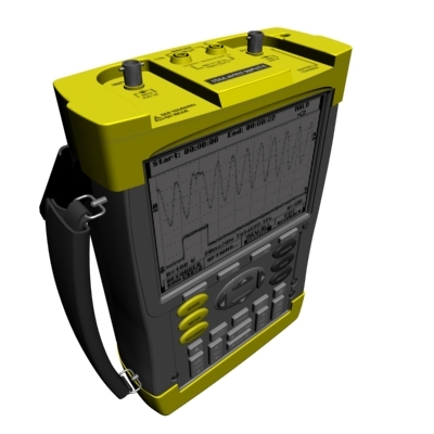 3d electrical scope meter model