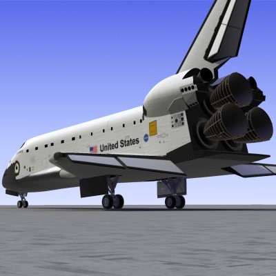 space shuttle orbiter 3d model