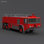3d fire-rescue truck model