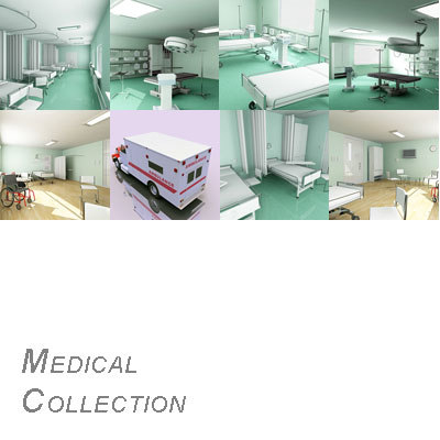3d medical room