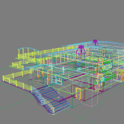 maya architecture interior house