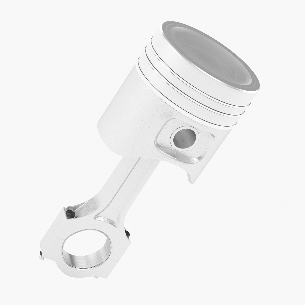 petrol engine piston 3d model