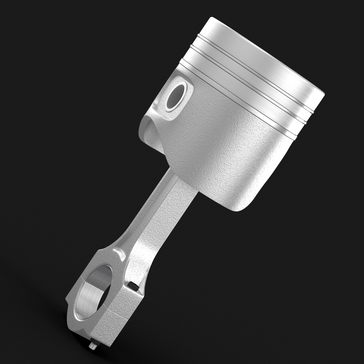 petrol engine piston 3d model