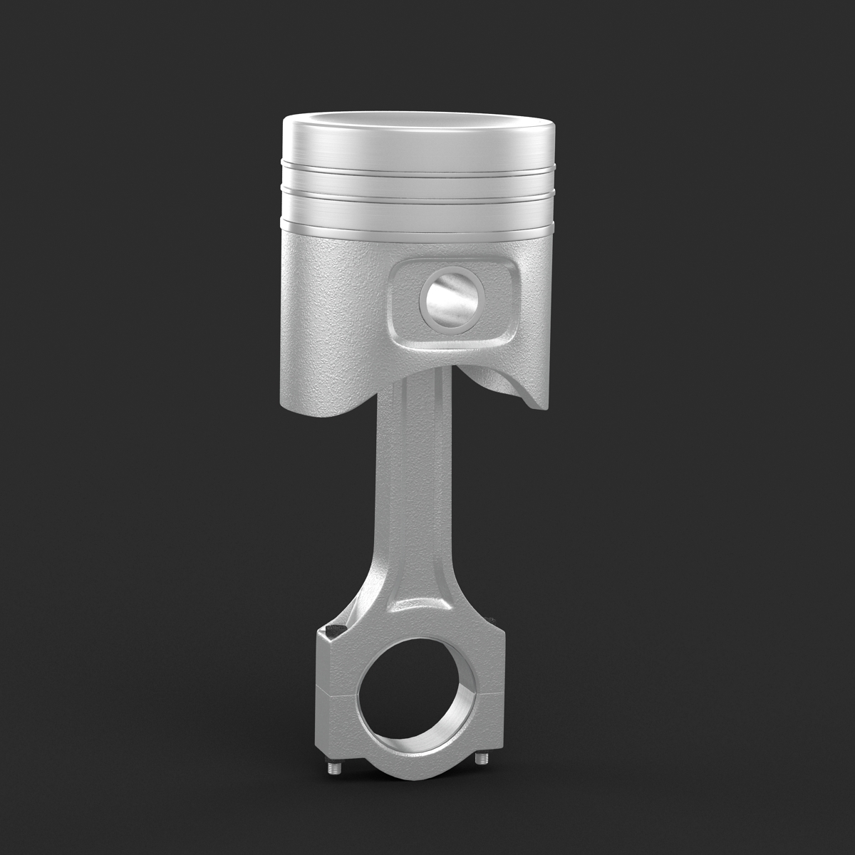 petrol engine piston 3d model