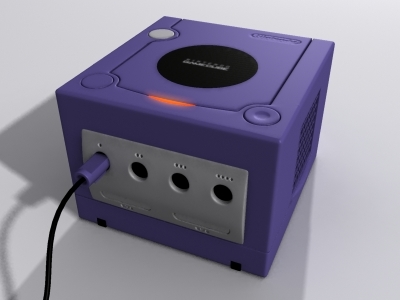 3d model of nintendo gamecube