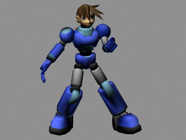 Mega Man 3D Models for Download | TurboSquid
