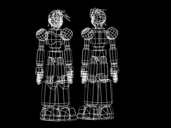 megaman legends 3d model