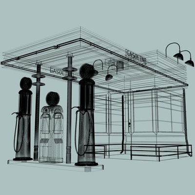 route 66 3d model