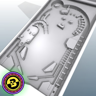 pinball ball 3d model
