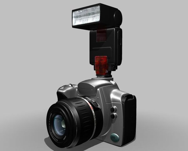 3d model digital camera