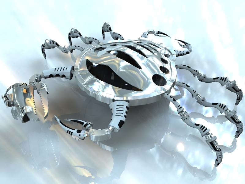 robo crab 3d model