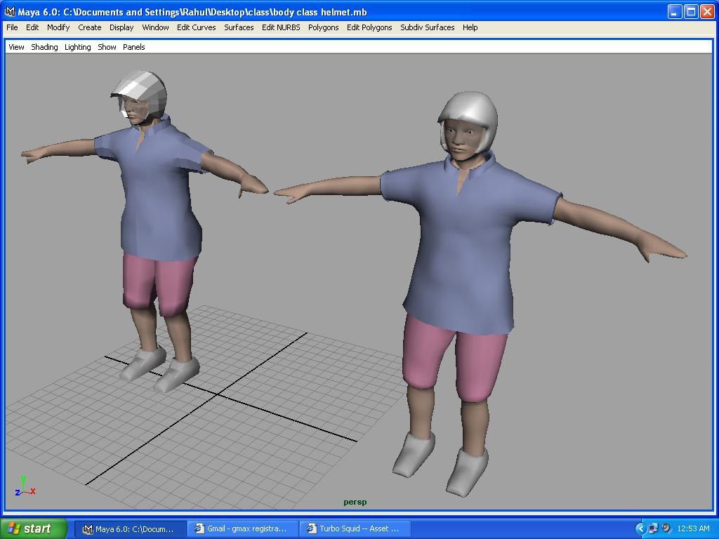 3d ma funky character