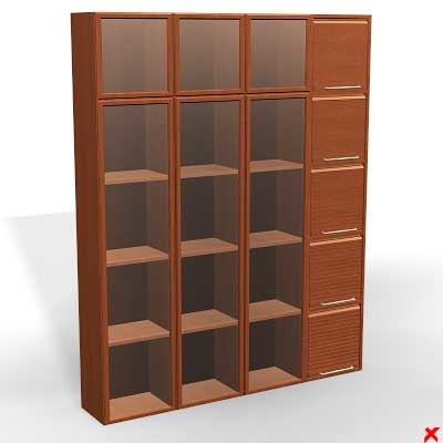 3d cabinet office model