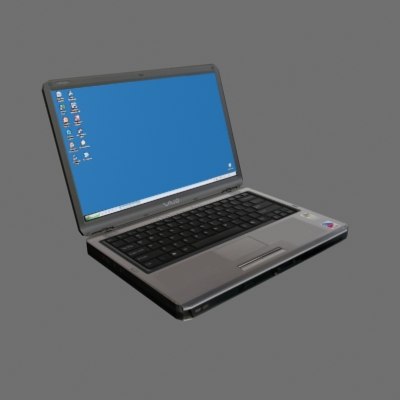 modèle 3D de Ordinateur portableVAIO2 - TurboSquid 267633
