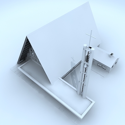modern church building max