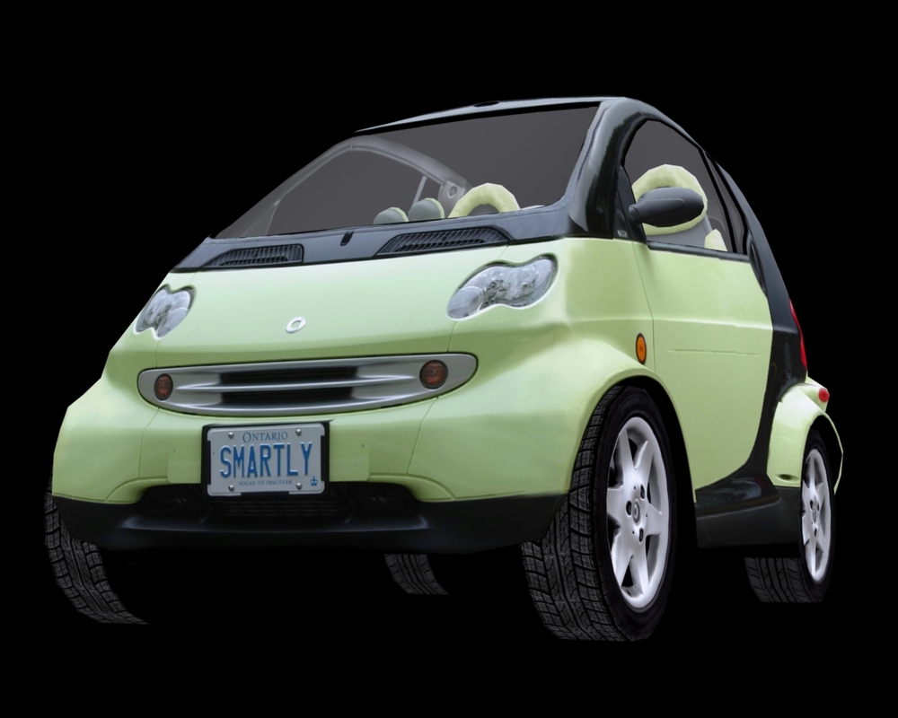 smart fortwo 3d model