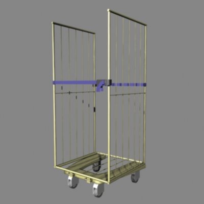 3d roll cage model