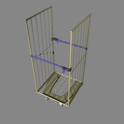 3d roll cage model