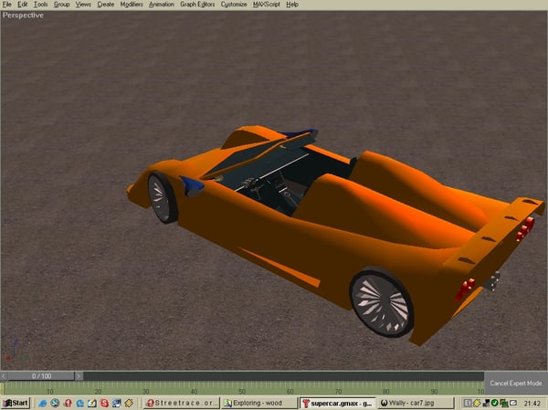 car supercar 3d model