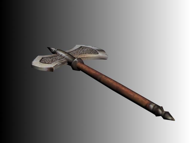 weapons mmorpg rts 3d model