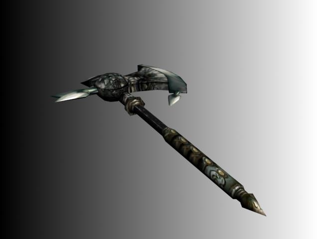 weapons mmorpg rts 3d model