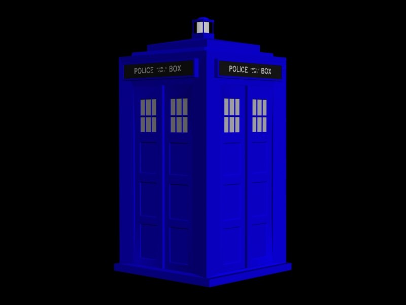 tardis 3d model