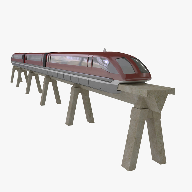 3d model of transrapid