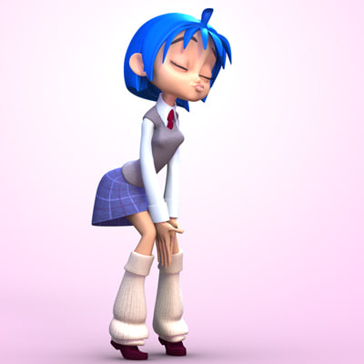 modelo 3d Jill - Con configuración - TurboSquid 270455
