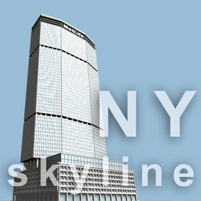 3d model metlife building