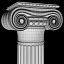 roman ionic classic column 3d model