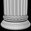 roman ionic classic column 3d model