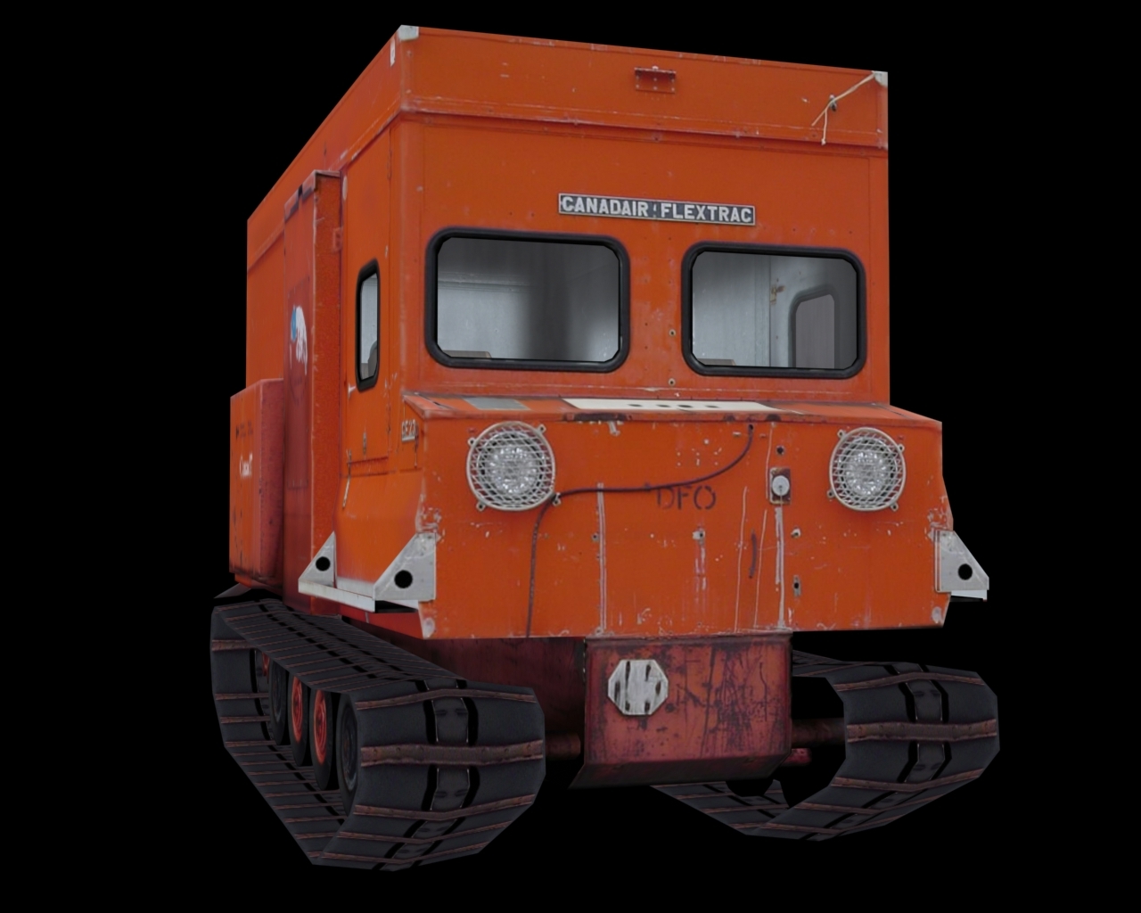 snow crawler 3d model