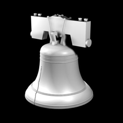 liberty bell 3d model
