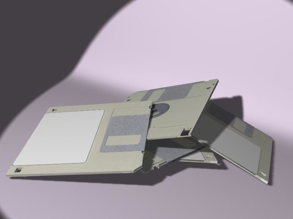 free floppy disk 3d model