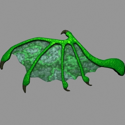 dragon wing 3d model